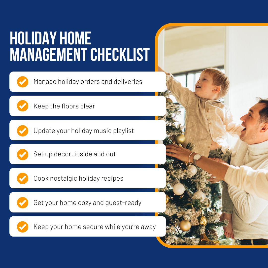 Holiday Home Management Checklist! – GarciaSHomeS Real Estate Blog